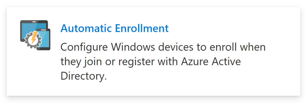 Let Autopilot and Intune do the work. - Conditional Access