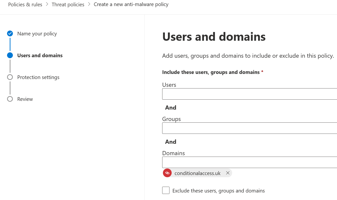 Defender for Office 365: Custom Anti-malware Rules for Archive File ...